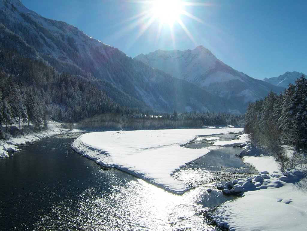 Het Landgasthof in Elmen in het Tiroolse Lechtal. - Gasthof Kaiserkrone